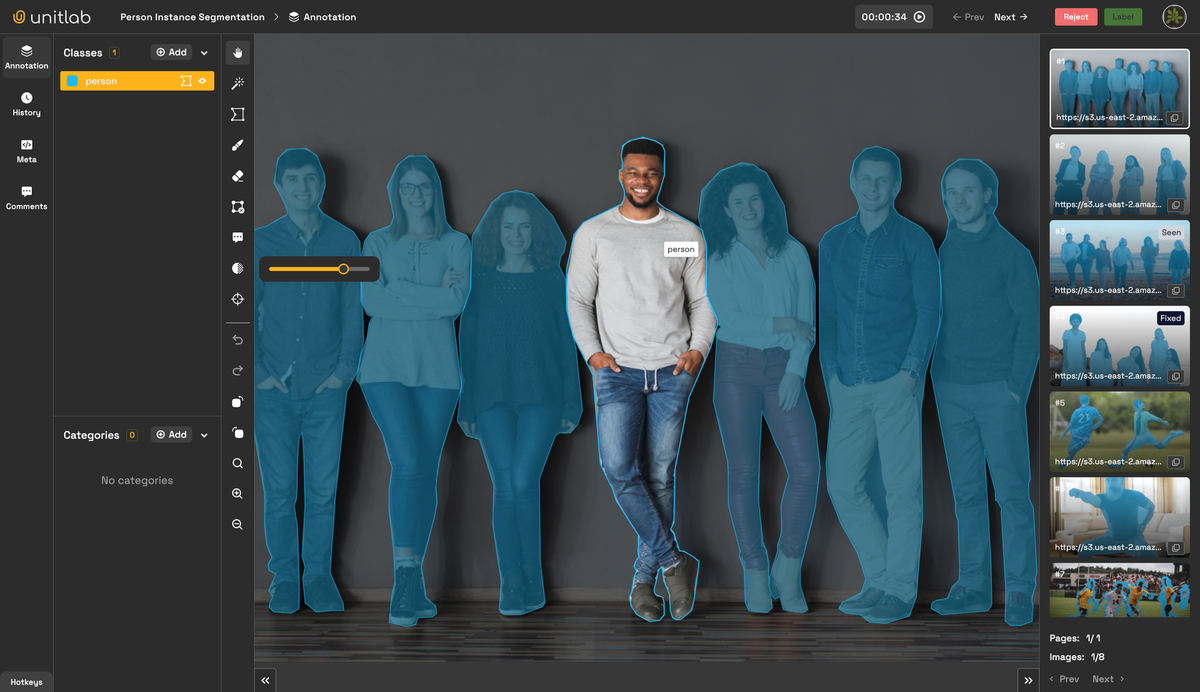 YOLOv8: Human Instance Segmentation