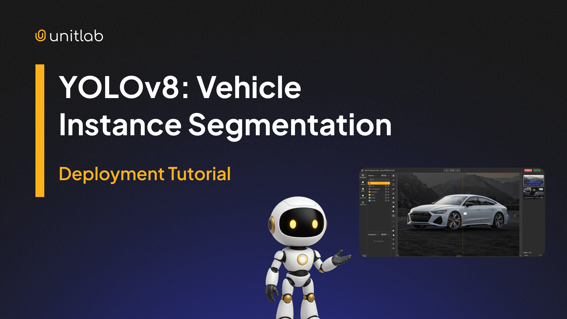 Vehicle Instance Segmentation Using YOLOv8 Tutorial